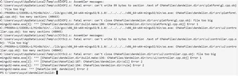 Dandelion 编译显示文件过大问题 计算机图形学 🐷