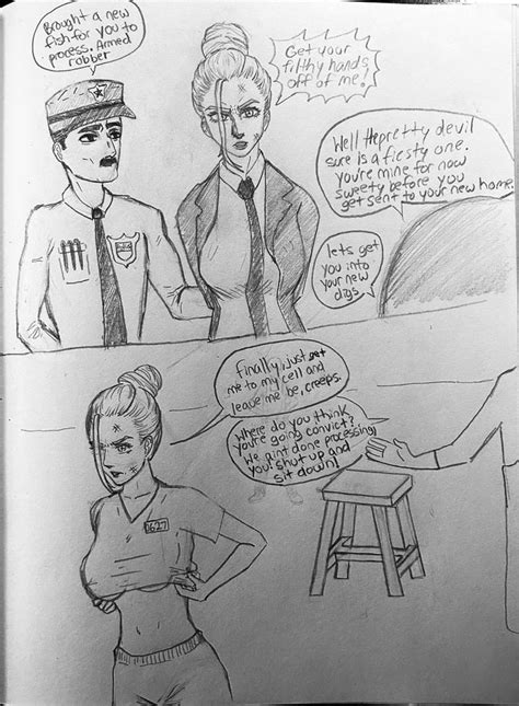 Prison Processing Page 1 By Iidianaprinceii On Deviantart