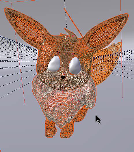 Pokemon Eevee Render CG Cookie