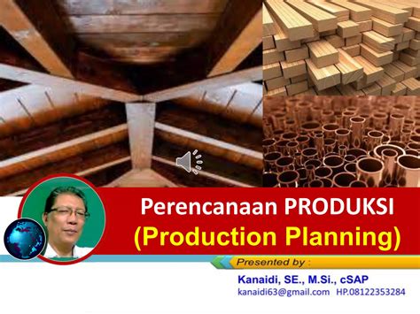 Perencanaan Produksi Production Planning Materi Training Ppic Pptx