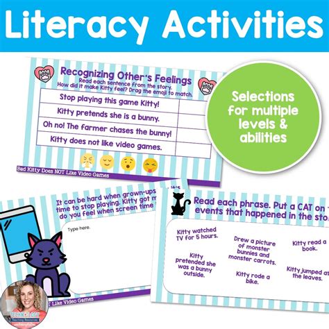 Bad Kitty Does Not Like Video Games Digital Book Companion