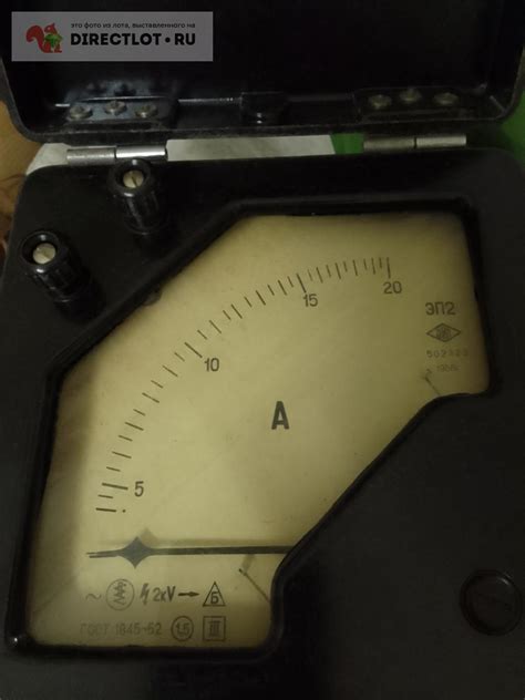 Амперметр переменного тока ЭП 2 0 20А купить в Москве цена 690 Р на Directlot Ru Приборы