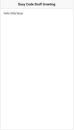 Easy Code Stuff Ionic 4 Working With Modal Popup