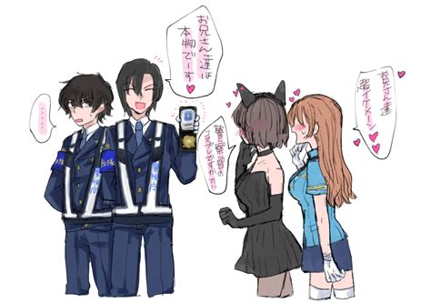 松田陣平 萩と松が渋谷ハロウィンの警備の仕事中に逆ナンされる回 弓子のイラスト Pixiv コナン 萩原 松田 コナン コナン 警察