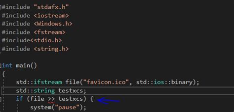 C Stdifstreamread Doesnt Return Anything To My Buffer Stack