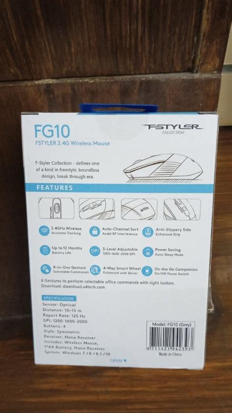 A4tech Fg10 Fstyler Wireless Mouse Computers And Tech Parts