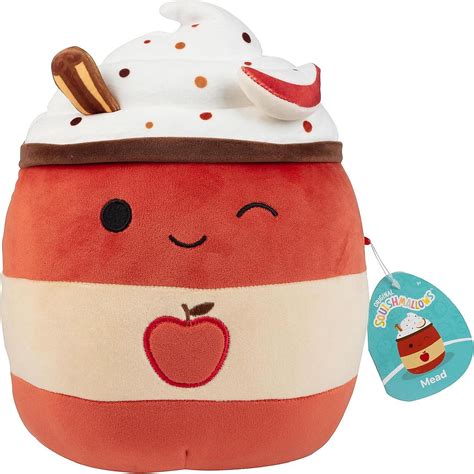 Squishmallows 10 Mead The Apple Cider Fall Plush Official Kellytoy