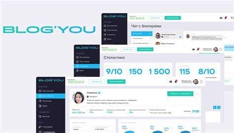 Uxui Platform Blogyou Dashboard On Behance