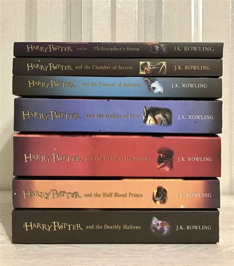 Harry Potter Гарри Поттер Дж К Роулинг английский язык комплект из 7ми книг Id