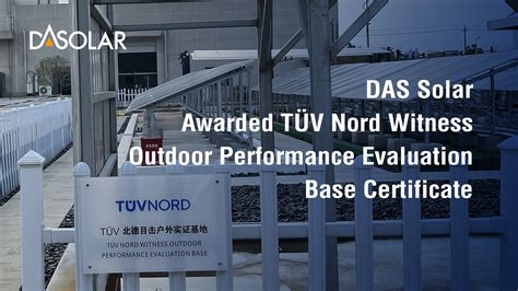 Das Solar Solar Pv Module Manufacturer