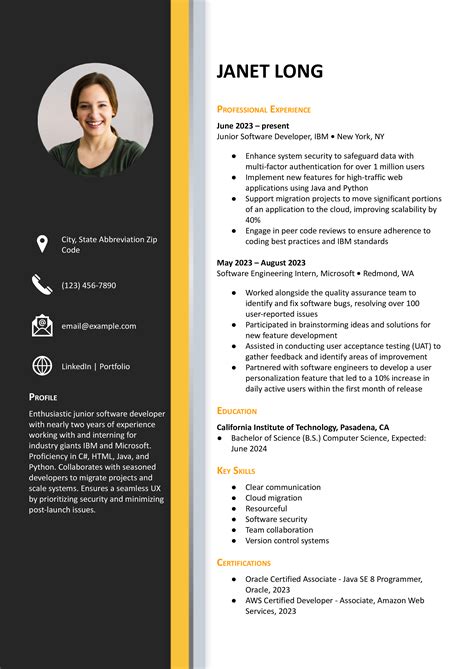 Software Developer Resume Examples And Templates For 2024