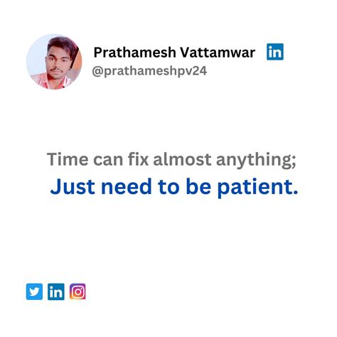 Prathamesh Vattamwar On Linkedin Time Dailyquotes Fresher Success Fresherjobs