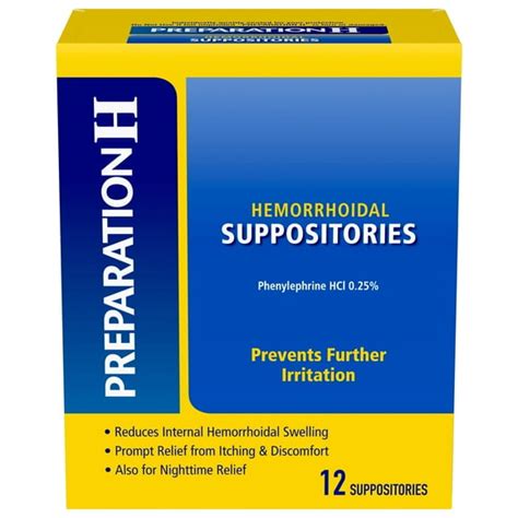 Hemorrhoid Suppositories In Pain Management