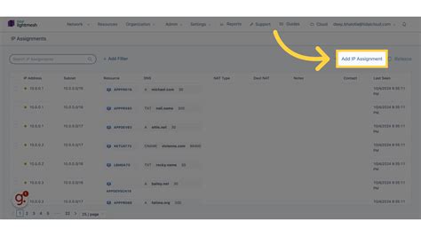 New Ip Assignment Tidal Lightmesh User Guides