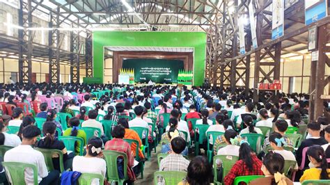 တိုင်းဒေသကြီးအစိုးရအဖွဲ့ ဝန်ကြီးချုပ်ဦးတင်မောင်ဝင်းမှ ဝါးခယ်မမြို့နယ်တွင် ၂၀၂၃ ခုနှစ်၊ တက္ကသိုလ