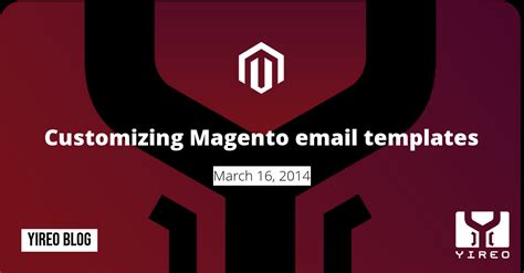 customizing magento email templates yireo