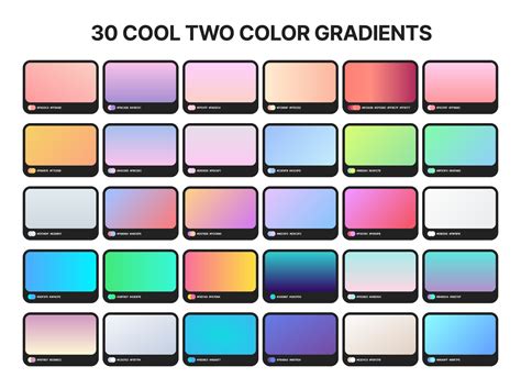 30 Best Gradient Backgrounds Gradient Backgrounds With Color Codes