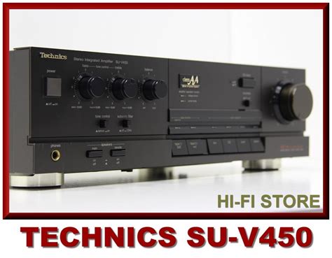 Kvalitní Stereo Zesilovač Technics Class Aavc 4 Amplifier System