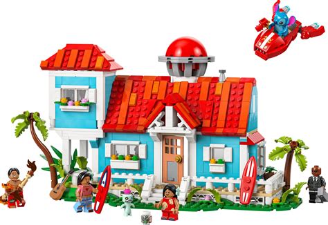 lilo and stitch beach house 43268 disney™ buy online at the official lego® shop us