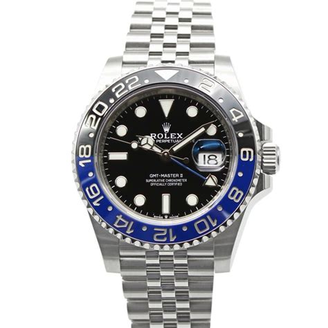 Rolex Gmt Master Ii 40mm Batgirl Jubilee Bracelet Ref 126710blnr