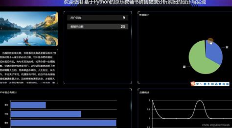 Django基于python的京东教辅图书销售数据分析系统爬取京东图书的相关数据信息并将数据保存到mysql数据库中利用django框架