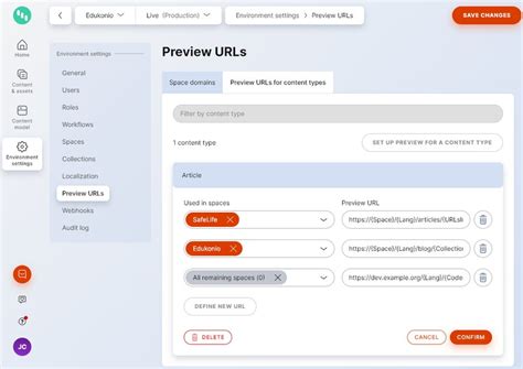 Preview Configuration Kontentai Learn