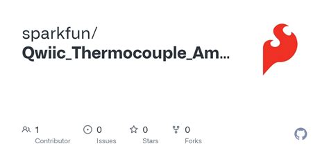 Github Sparkfunqwiicthermocoupleamplifer