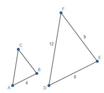 Using SSS In Similar Triangles Geometry Study Com
