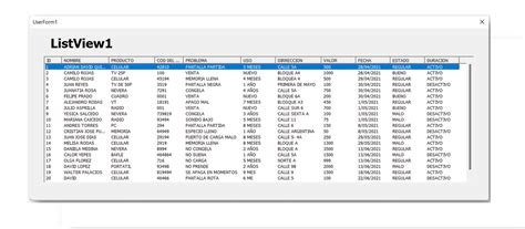 Sepamos Excel Como Usar O Activar El Listview Y Cargar