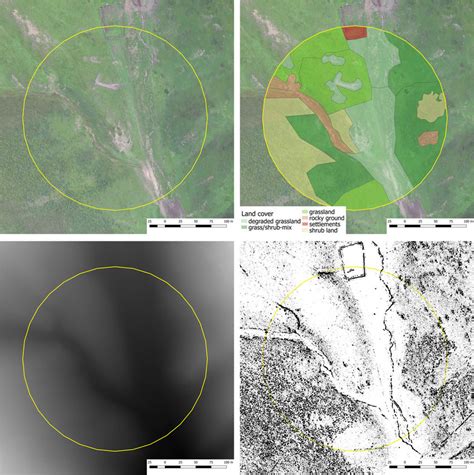 Uav Data Available At The Sample Plots A Shows The Orthoimage Of A Download Scientific
