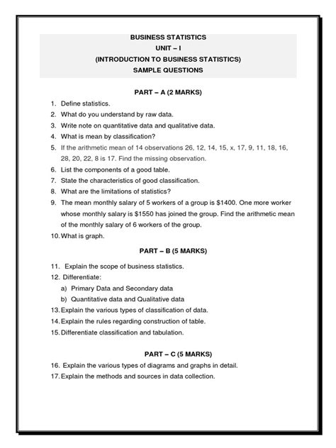 Bst Unit Wise Qp Pdf