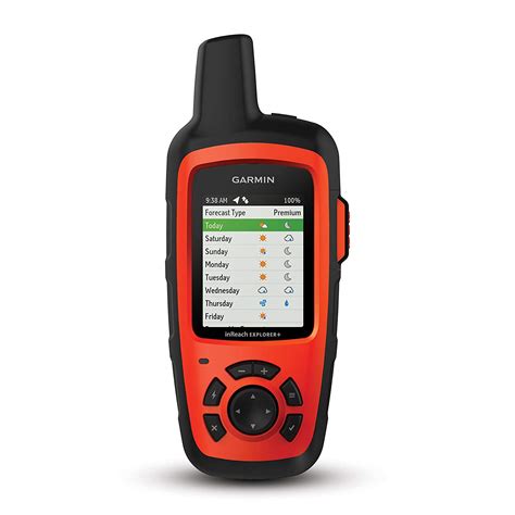 Handheld GPS Units Garmin InReach Explorer Handheld Satellite Communicator With TOPO Maps And
