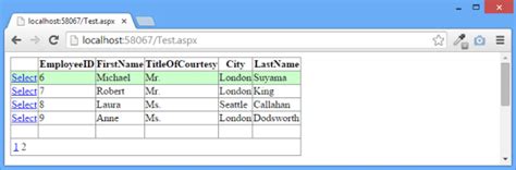 Gridview Paging And Selection