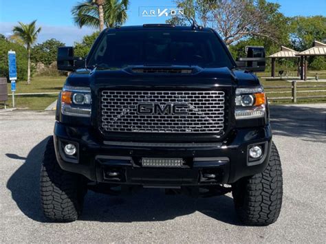 2017 Gmc Sierra 2500 Hd Wheel Offset Aggressive 1 Outside Fender