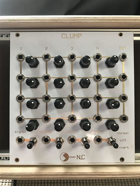 Nonlinearcircuits Clump Matrix Vca Mixer W Mutes Reverb