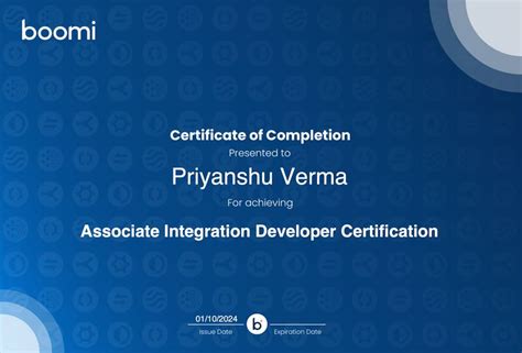 Priyanshu Verma On Linkedin Boomicertified Integrationdeveloper Continuouslearning