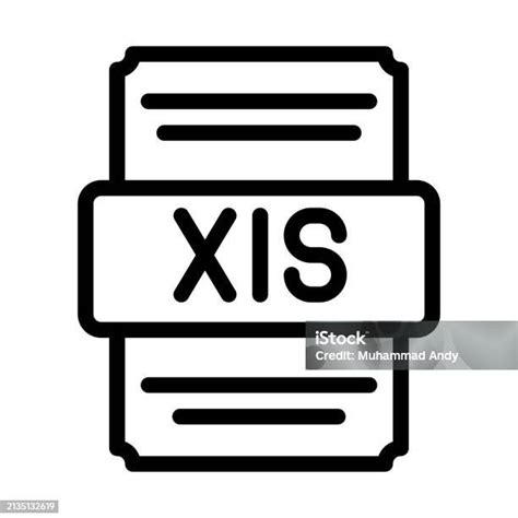 Xls Icons File Type Spreadsheet Files Document Icon With Outline Design Vector Illustration