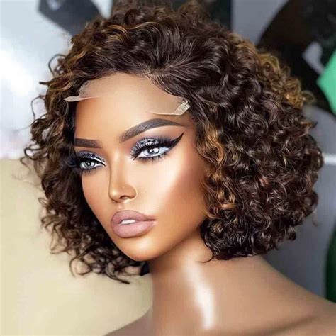 Superfect Bob Wig Human Hair 14 Inch 13x4 Hd Lace Front