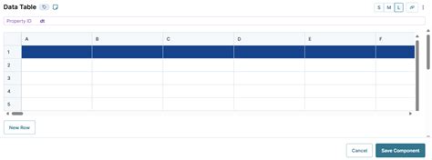 Data Table Component