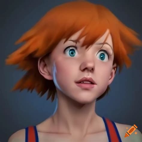 Realistic Depiction Of Misty From Pokemon On Craiyon