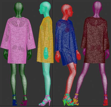 상점 창 여자 마네킹 099 3d 모델 75 Max Fbx Obj Free3d