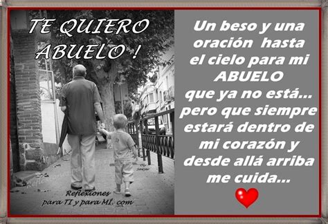 Frases Para Mi Abuelo Que Esta En El Cielo Elau