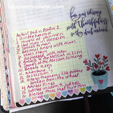 15 Bible Note Taking Methods For Your Personal Bible Study