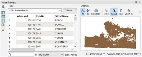 Viewing And Inspecting PostGIS Data FME Support Center