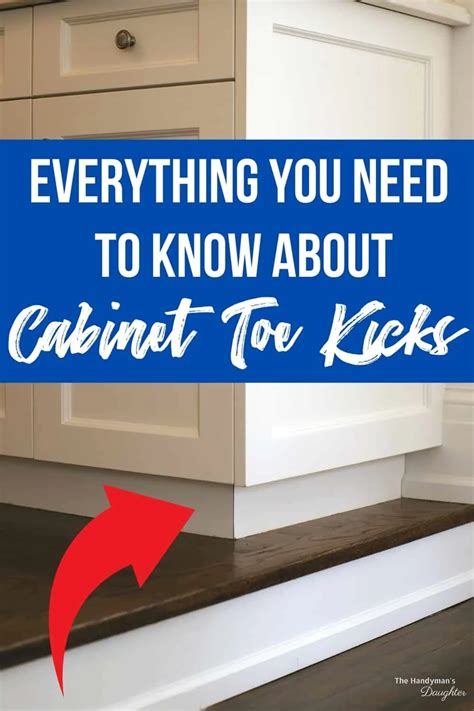 Cabinet Toe Kicks Dimensions Options And Installation The Handymans