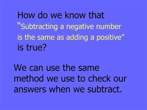 Adding Subtracting Integers Ppt