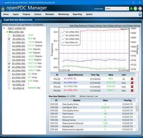 How Can I Export The OpenPDC Manager S Data As A CSV File Issue 145