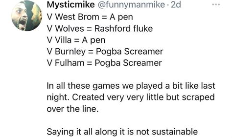 Just Wanted To Post This Before We Inevitably Win Another Dead Rubber Game And Ole Sexuals Come