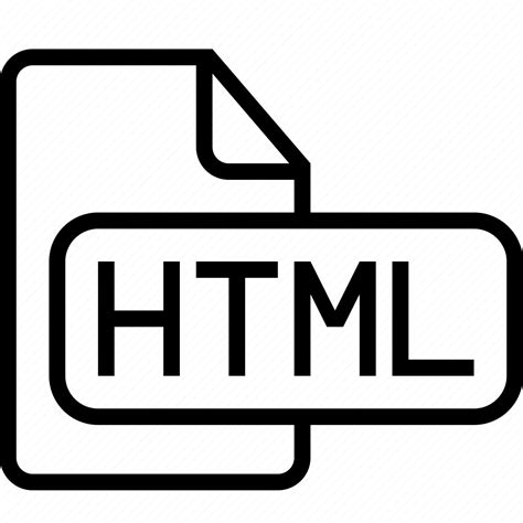 data storage folder format document file html icon download on