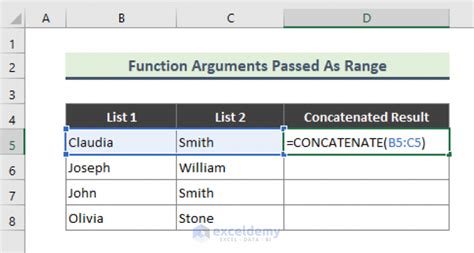 Concatenate Not Working In Excel 3 Reasons With Solutions Exceldemy
